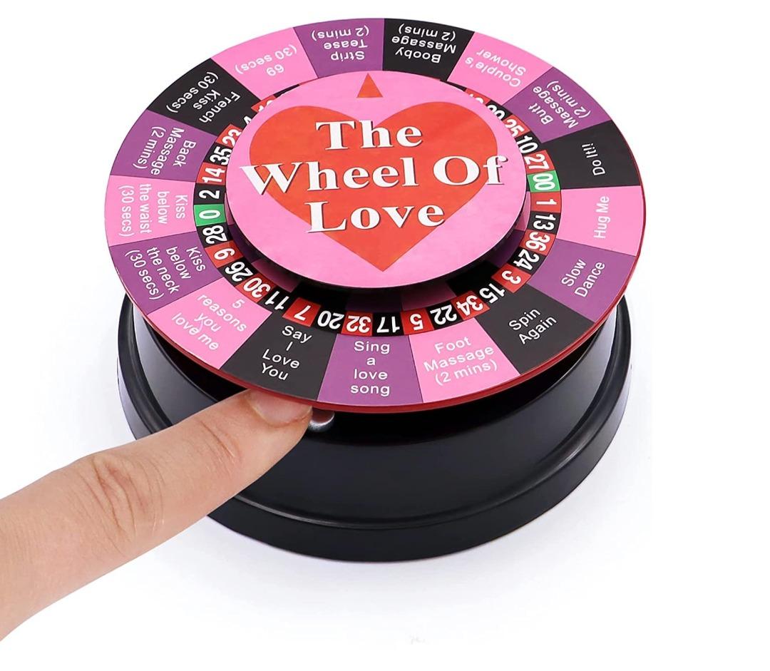 REAMTOP Intimacy Wheel Of Love Spinning Wheel (H037), Hobbies & Toys ...