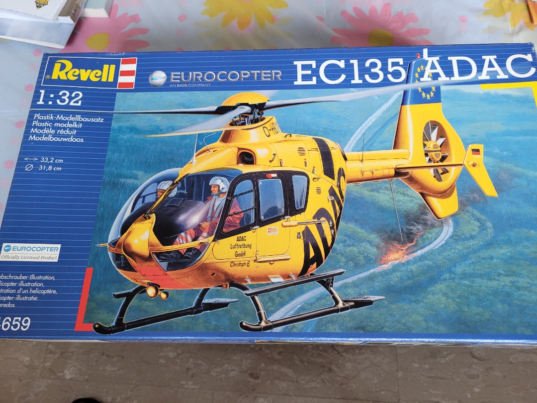 Revell 1/32 Eurocopter EC135, Hobbies & Toys, Toys & Games on Carousell