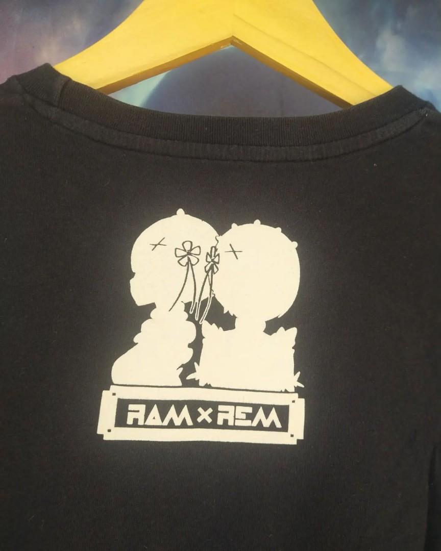 ReZero Ram Rem Emilia Official Merch Tee Kaos Tshirt Baju Anime ...