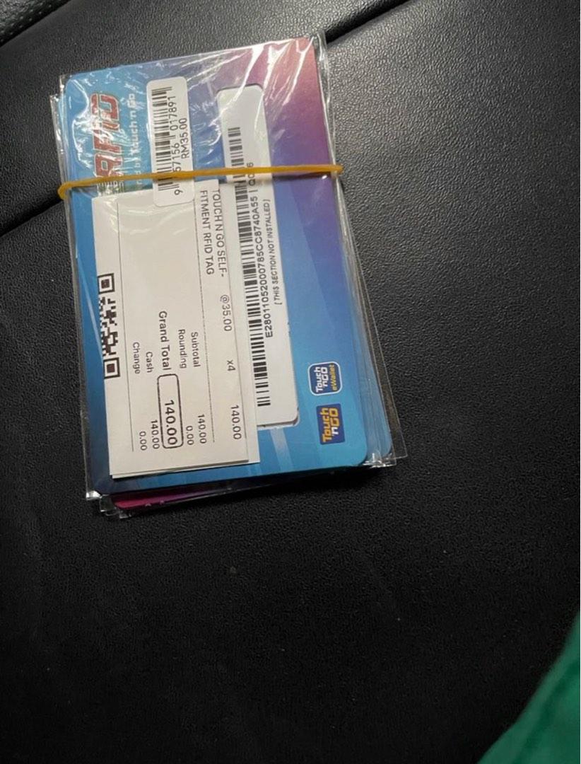 RFID touch n go card, Car Accessories, Accessories on Carousell