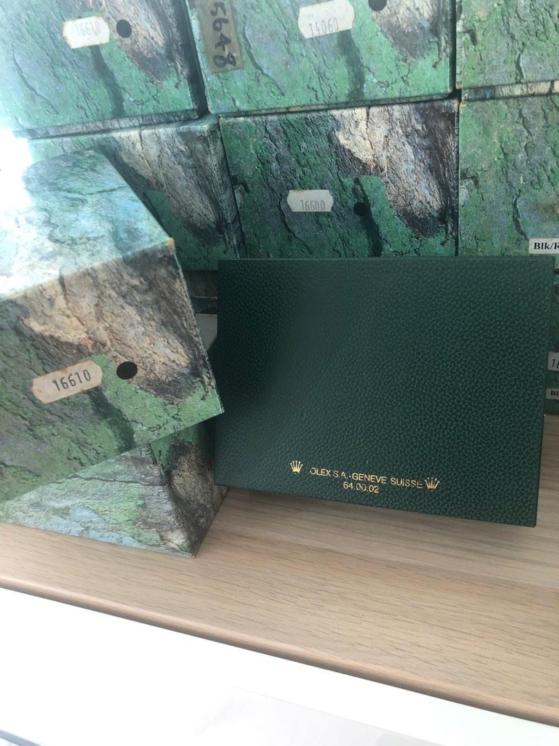 Rolex Box with Original model Tag, Luxury, Watches on Carousell