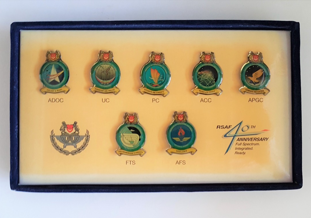 RSAF 40th Anniversary, Limited Edition 2008 Collection, Republic of ...