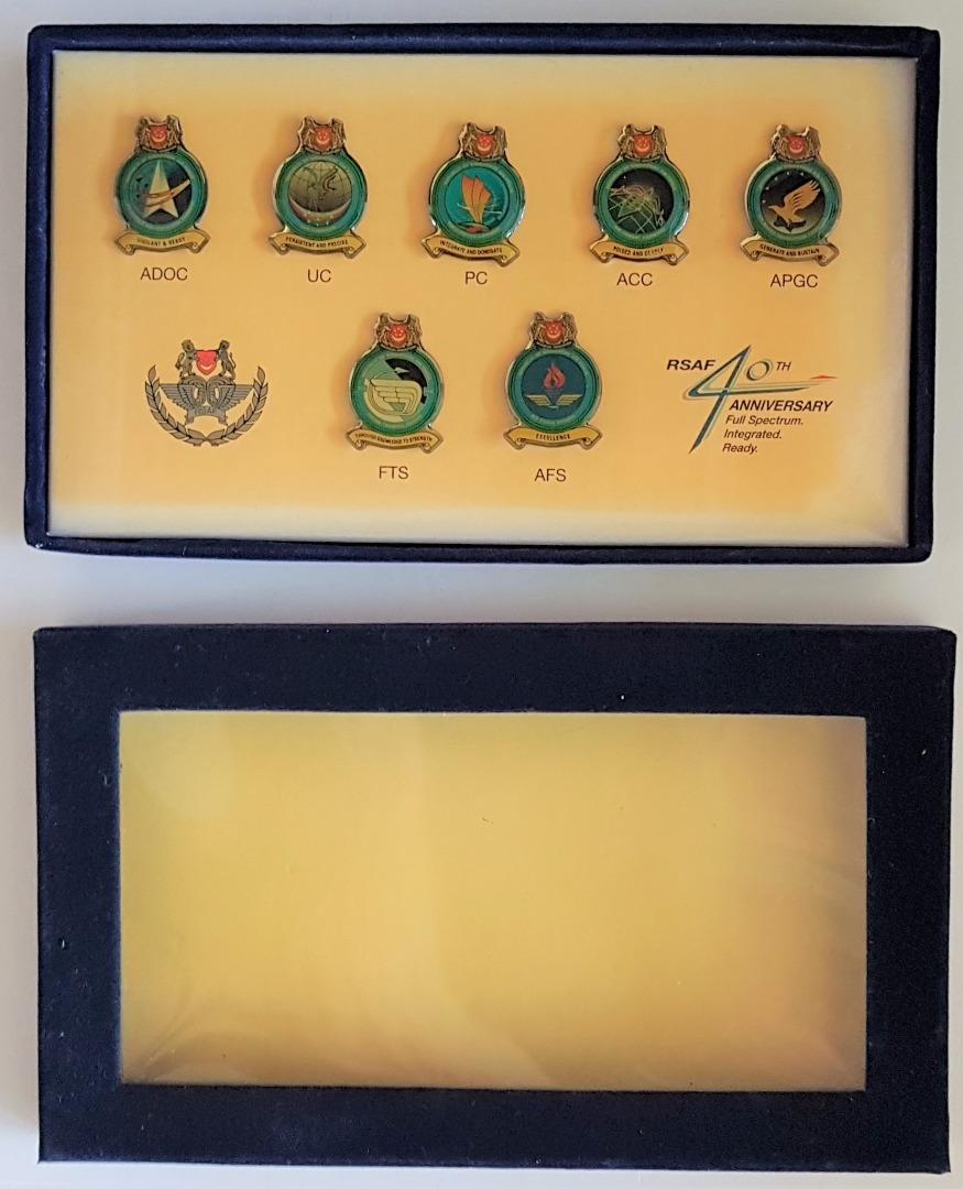 RSAF 40th Anniversary, Limited Edition 2008 Collection, Republic of ...