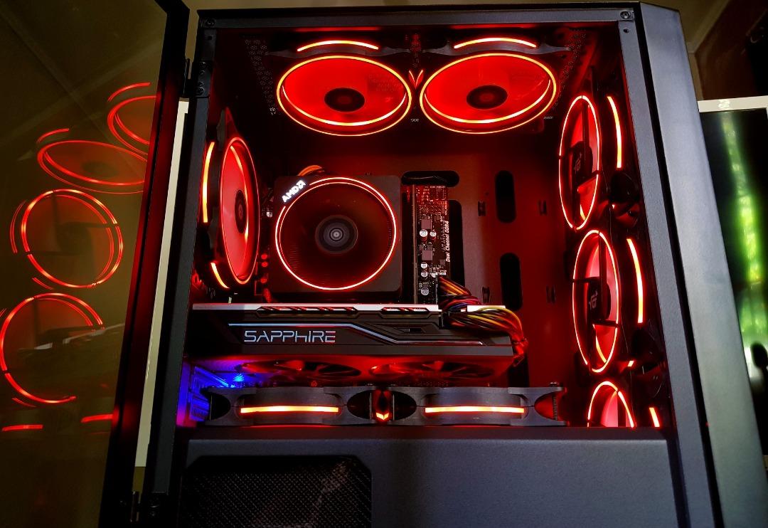 Ryzen 5 Gaming Rig with Receipt & Store Warranty Desktop PC System Unit ...