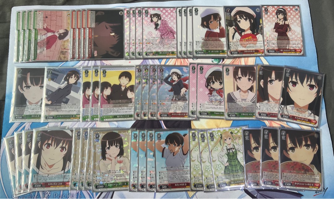 Saekano Megumi Kato Deck Weiss Schwarz Japanese, Hobbies & Toys, Toys ...