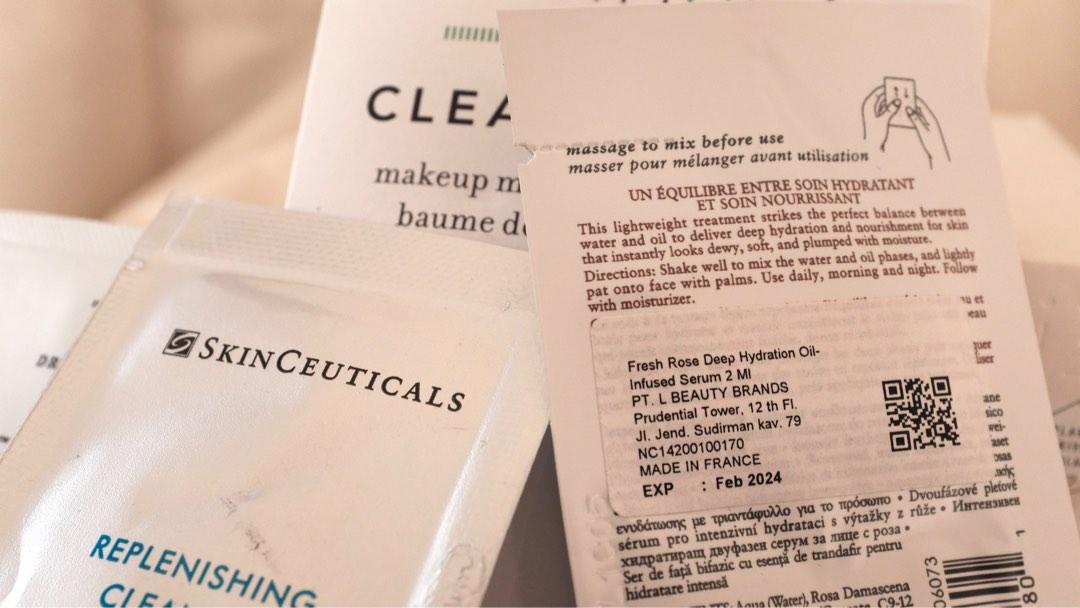 Sample sachet beauty & skincare, Kesehatan & Kecantikan, Kulit, Sabun ...