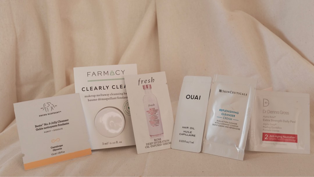 Sample sachet beauty & skincare, Kesehatan & Kecantikan, Kulit, Sabun ...
