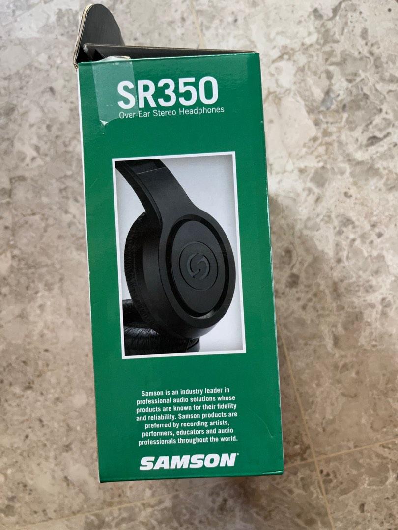 SAMSON SR350 Over-Ear Stereo Headphones, Audio, Headphones & Headsets ...