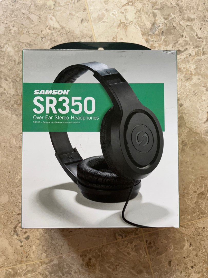 SAMSON SR350 Over-Ear Stereo Headphones, Audio, Headphones & Headsets ...