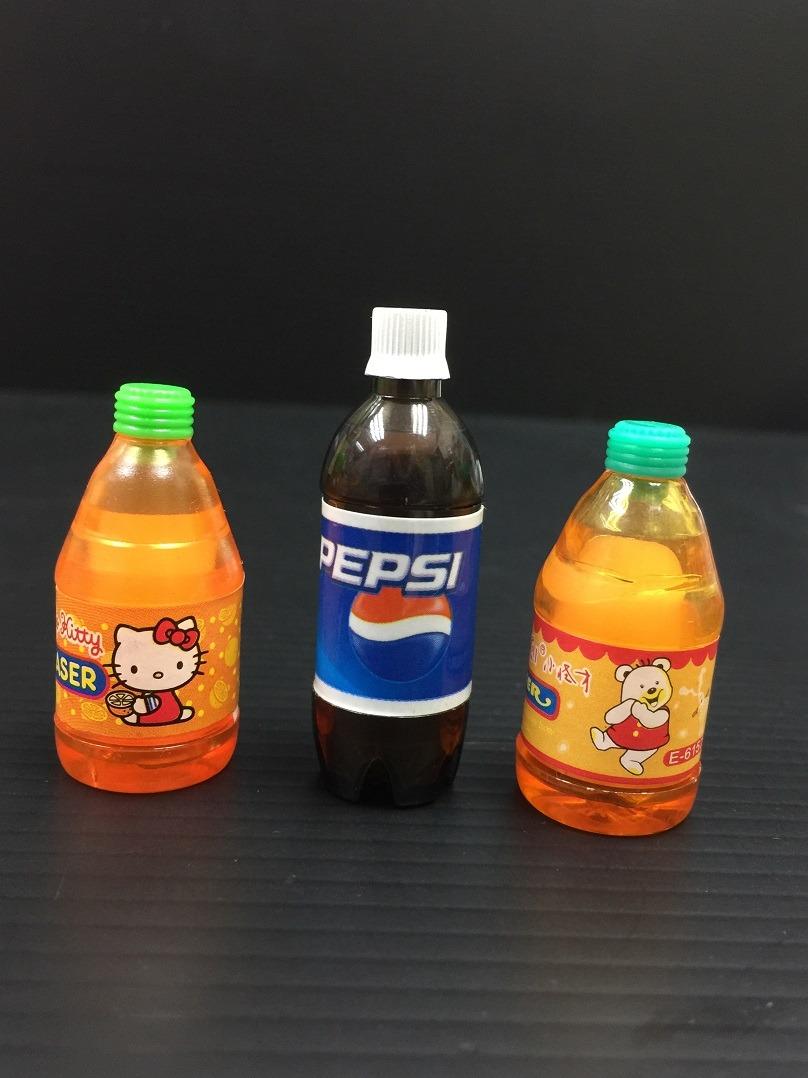 Sanrio My Melody Kuromi 小魔女 Hello Kitty Cinnamoroll 玉桂狗人形 Pepsi 百事樽仔擦膠各 ...