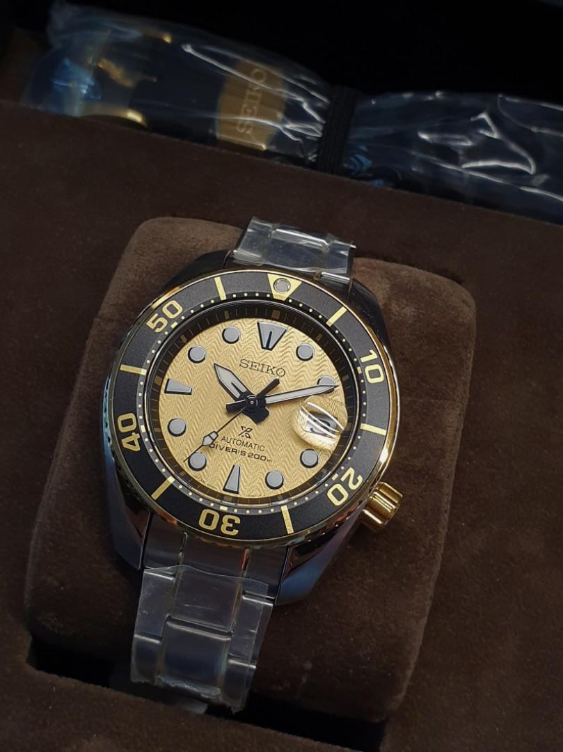 Seiko Sumo LE SPB194 Zimbe 15 6R35, Luxury, Watches on Carousell