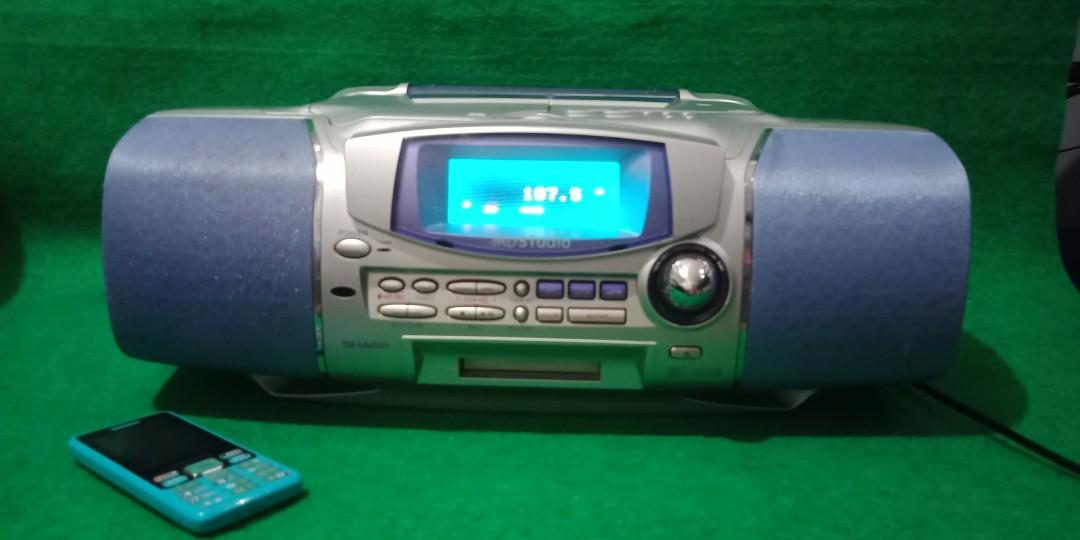Sharp MD Studio, Audio, Portable Music Players on Carousell