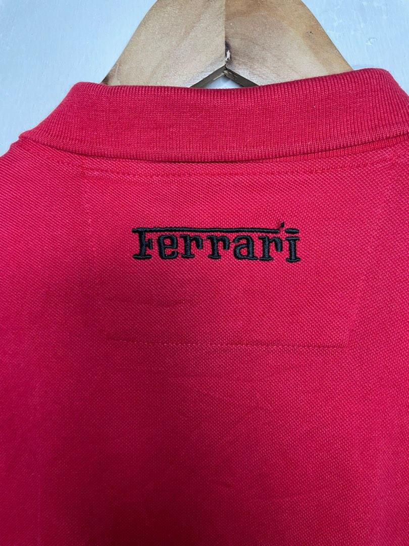 Shell x Ferrari Halfzip Polo Shirt, Men's Fashion, Tops & Sets, Tshirts ...
