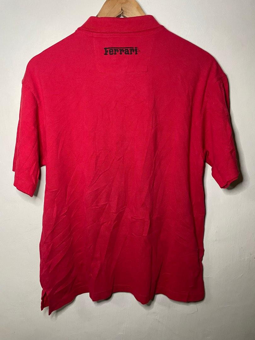 Shell x Ferrari Halfzip Polo Shirt, Men's Fashion, Tops & Sets, Tshirts ...