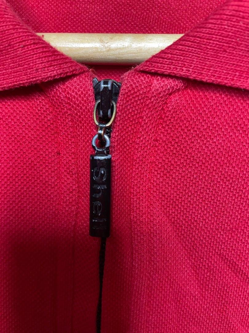 Shell x Ferrari Halfzip Polo Shirt, Men's Fashion, Tops & Sets, Tshirts ...