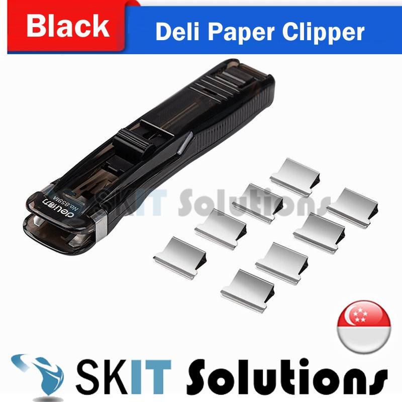 Deli Paper Clipper Stationery Refill Metal Stapler Document Portable ...