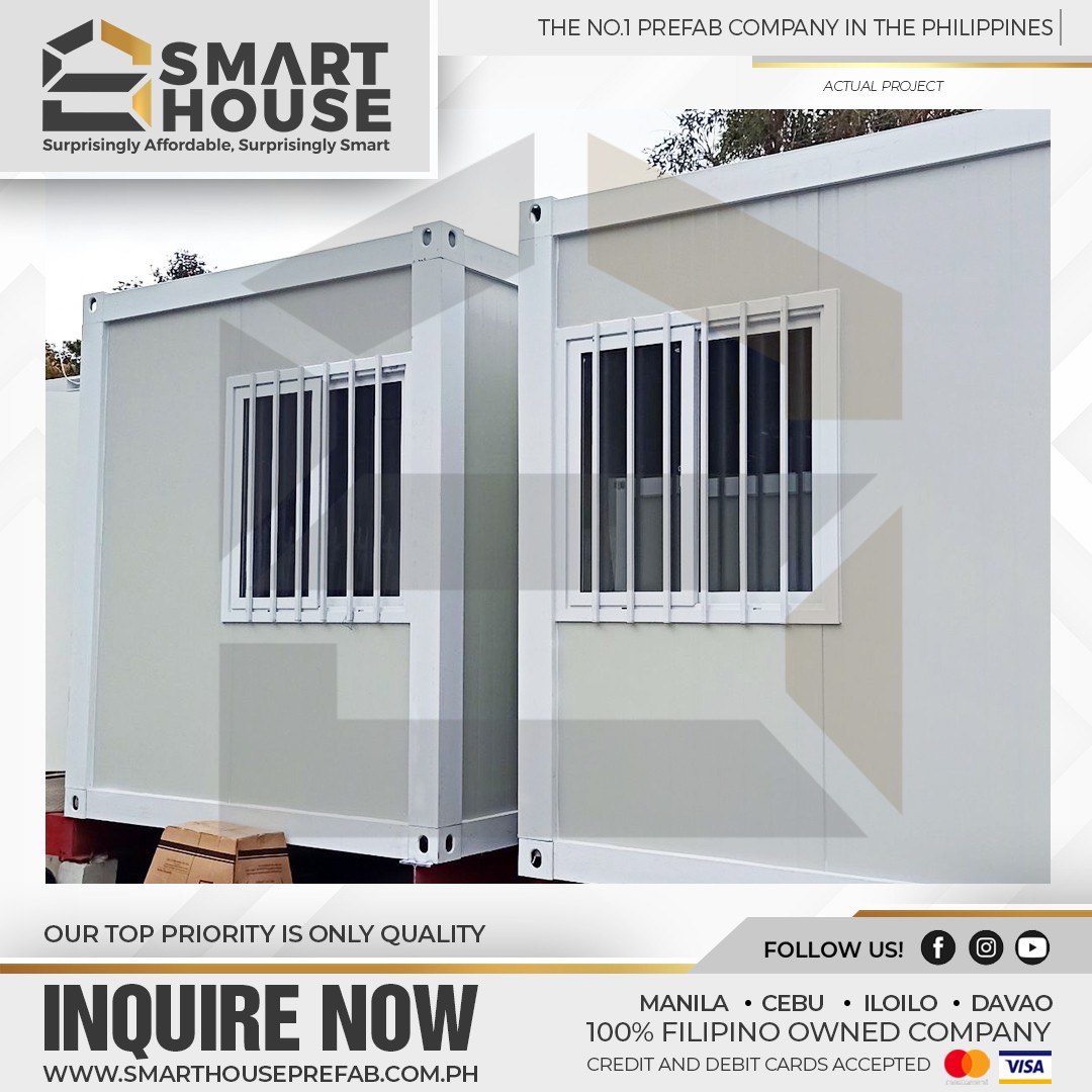 SMARTHOUSE PREFAB CONTAINER VAN HOUSE, Commercial & Industrial ...