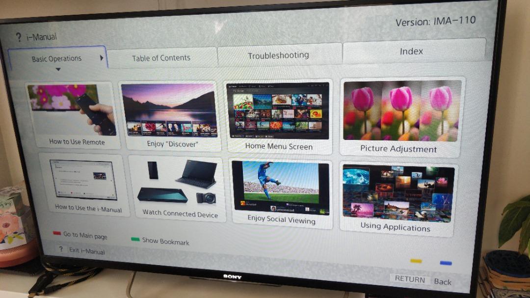 Sony Bravia KDL-42W700B 42 inch LED Full HD smart TV, 家庭電器, 電視 & 其他娛樂 ...