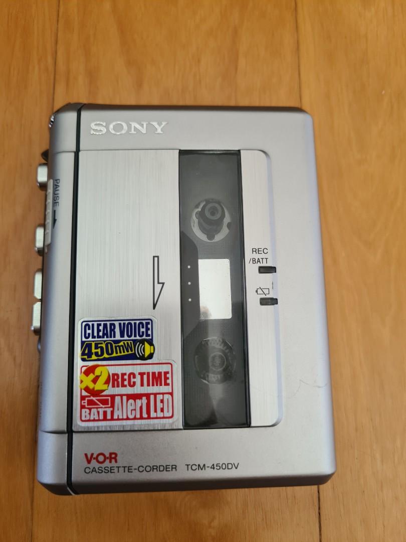 Sony Walkman TCM-450DV cassette-corder, Audio, Portable Music Players on Carousell