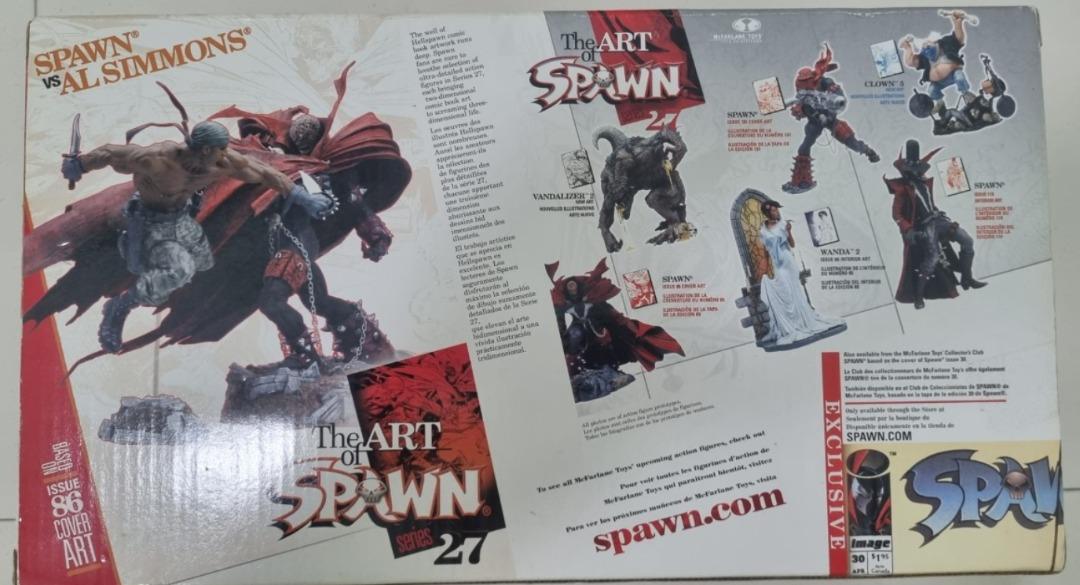 Spawn Series 27 Spawn vs AL Simmons Boxed, Hobbies & Toys, Toys & Games ...