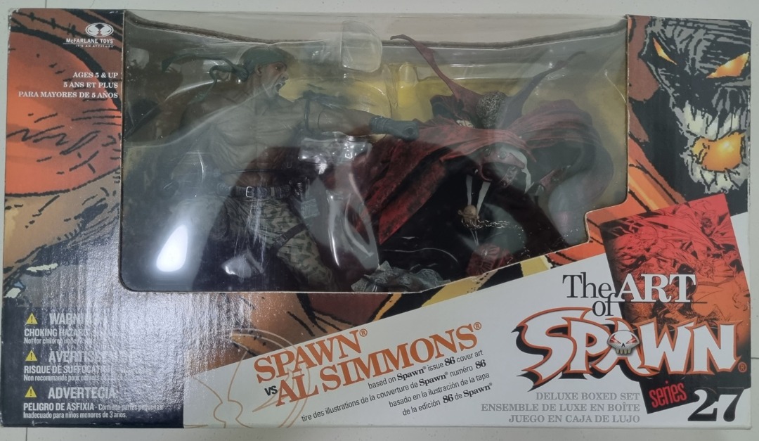 Spawn Series 27 Spawn vs AL Simmons Boxed, Hobbies & Toys, Toys & Games ...