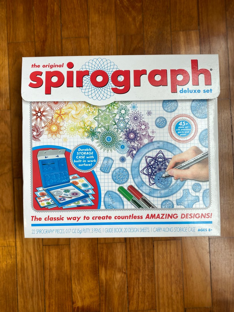 Spirograph set, Hobbies & Toys, Stationery & Craft, Handmade Craft on ...
