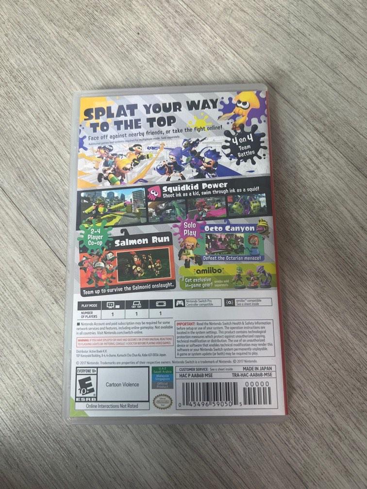 splatoon 2, Video Gaming, Video Games, Nintendo on Carousell