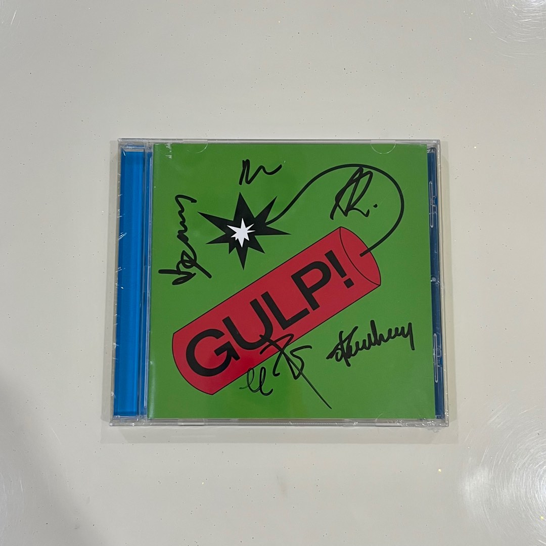 Sports Team - Gulp! (Signed CD), Hobbies & Toys, Music & Media, CDs ...