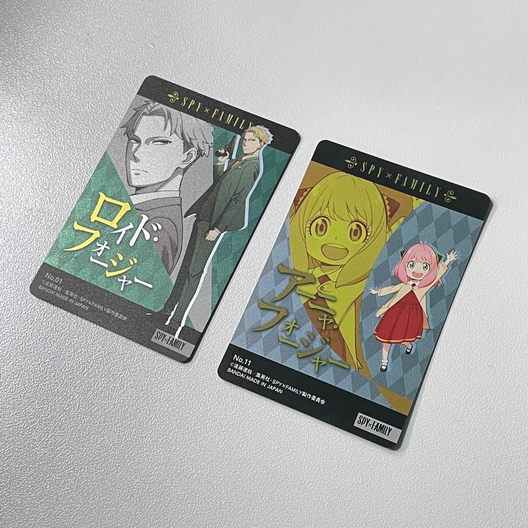 spyxfamily metal card ꕤ anya & loid ꕤ, Hobbies & Toys, Memorabilia ...