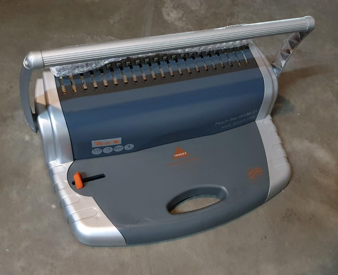 Star Binder 21 machine (used), Hobbies & Toys, Stationery & Craft ...