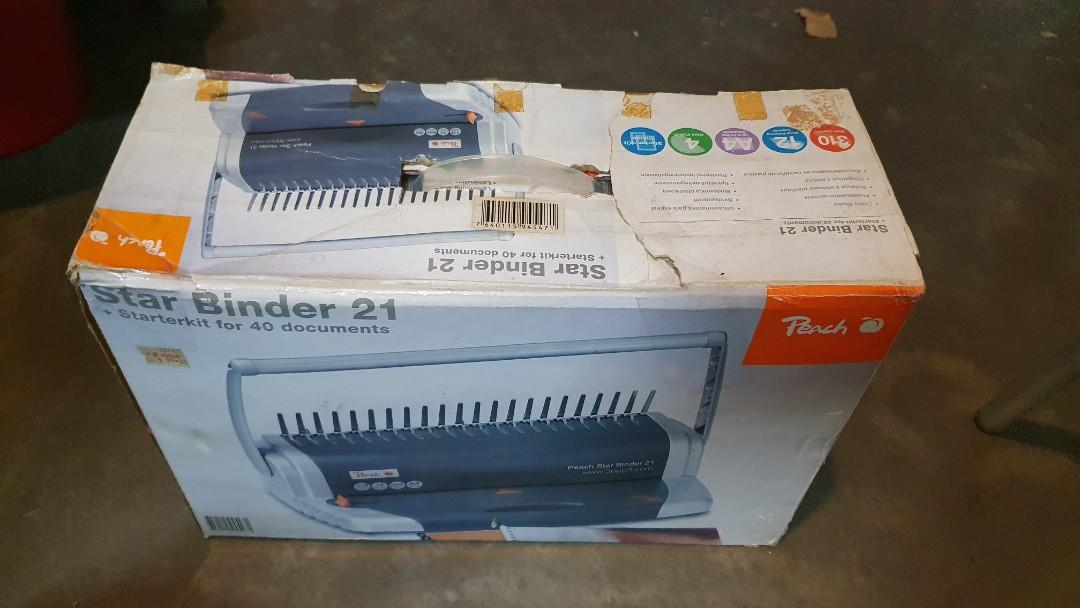 Star Binder 21 machine (used), Hobbies & Toys, Stationery & Craft ...