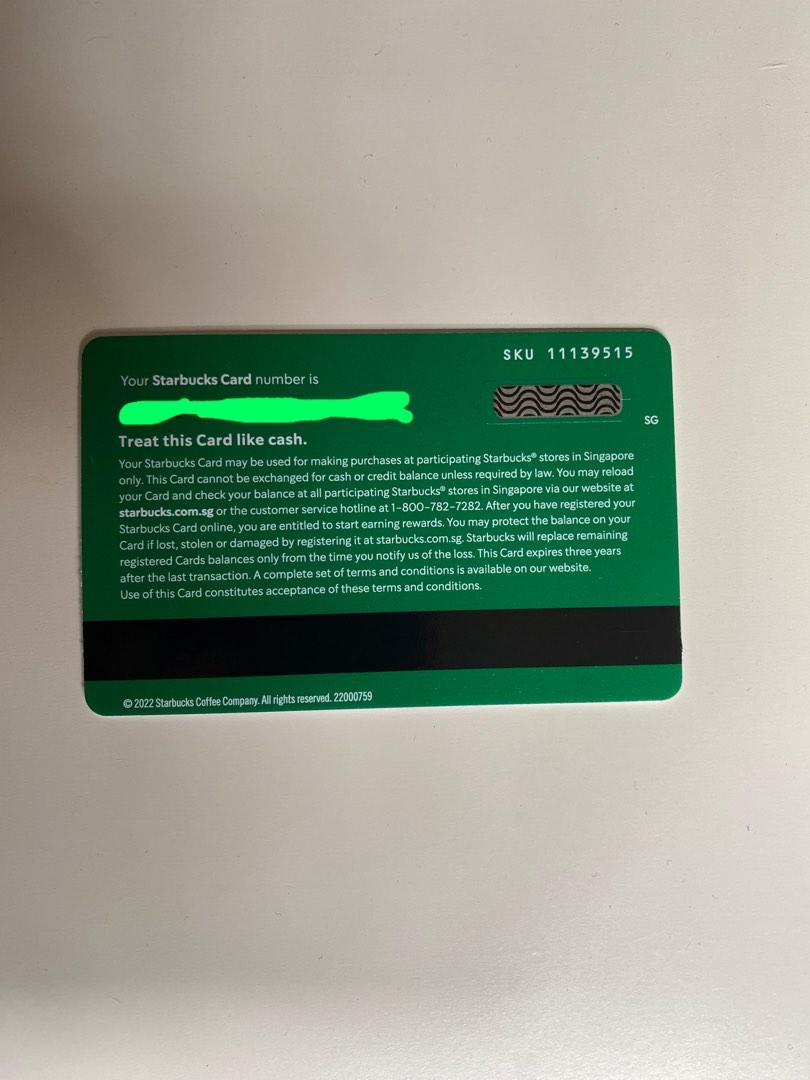 Starbucks Gift Card [$20 credits], Tickets & Vouchers, Store Credits on ...