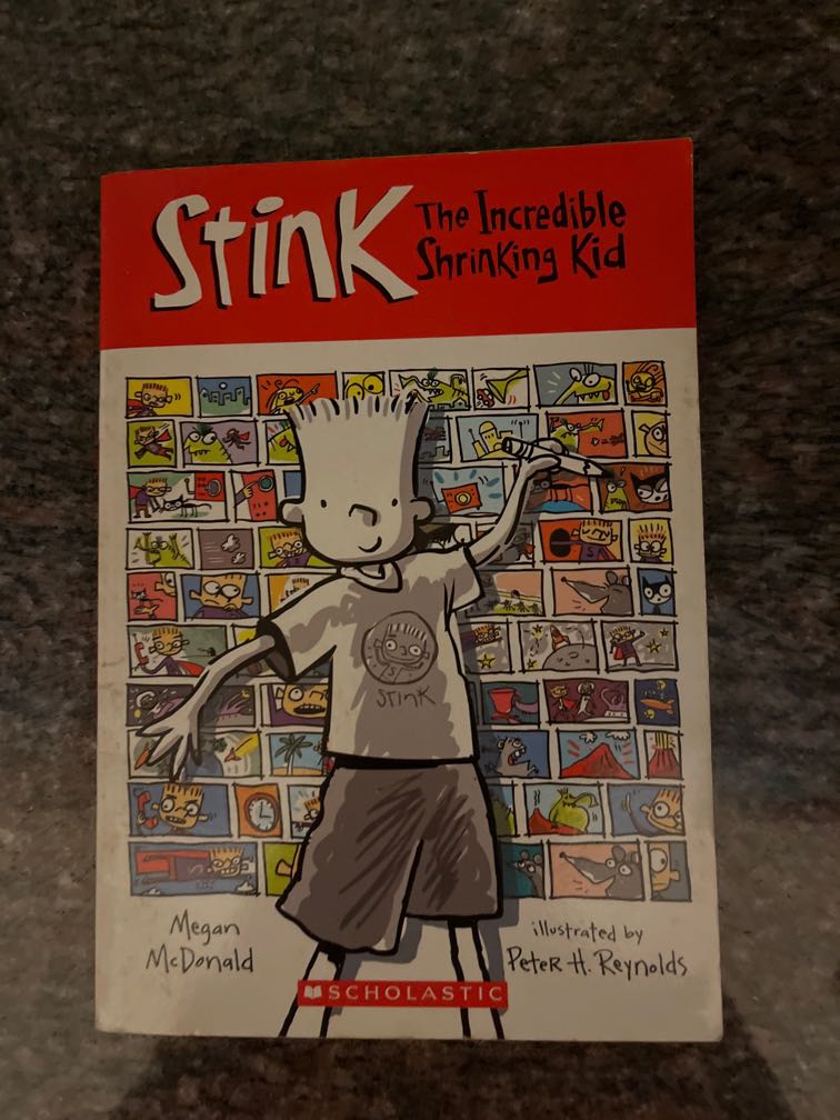 Stink the incredible shrinking kid, 興趣及遊戲, 書本 & 文具, 小朋友書 - Carousell