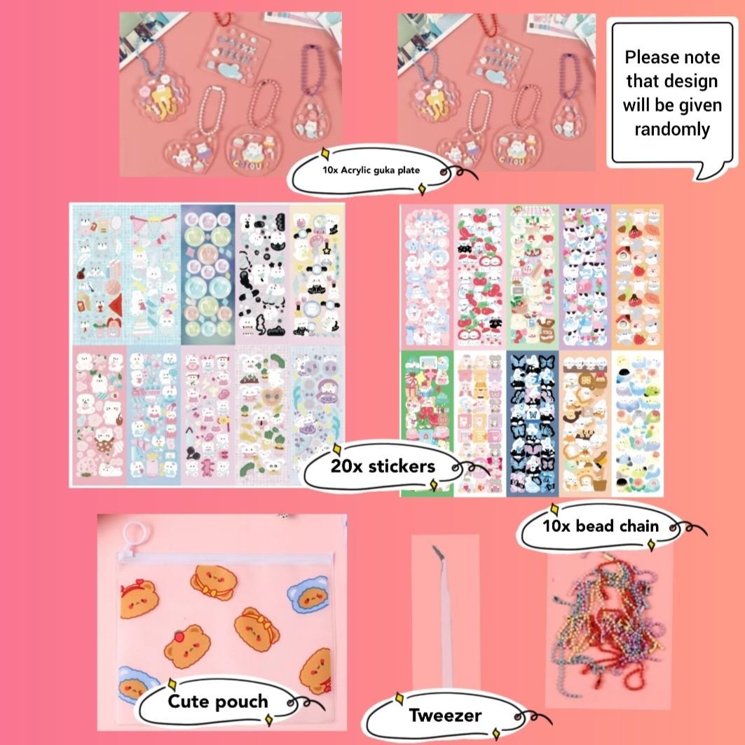 SUPER WORTH Guka sticker Combo set Korean style sticker DIY, Hobbies ...