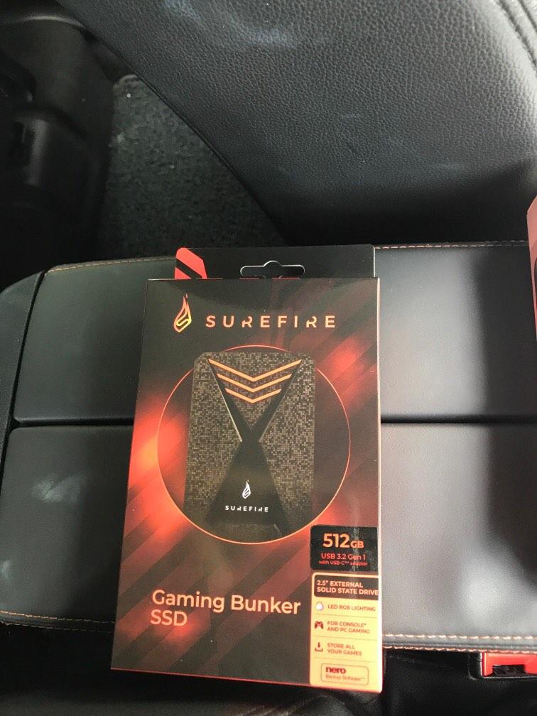 Surefire 512 SSD Gaming Bunker, Computers & Tech, Parts & Accessories, Hard Disks & Thumbdrives ...
