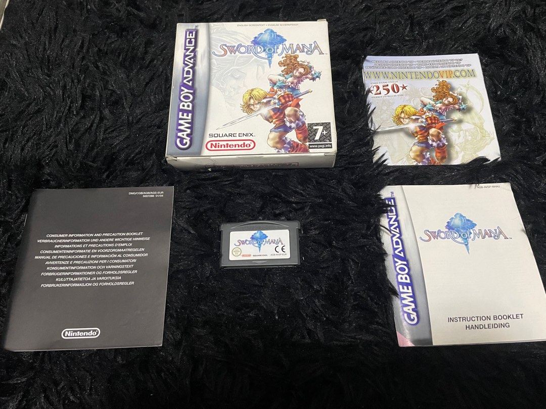 Sword of Mana (CIB) GBA, Video Gaming, Video Game Consoles, Nintendo on ...