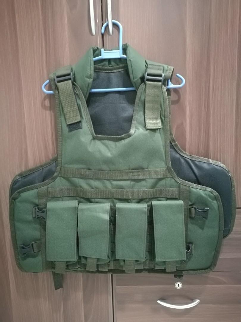 Tactical Military Vest, Sports Equipment, Sports & Games, Combat Sports ...