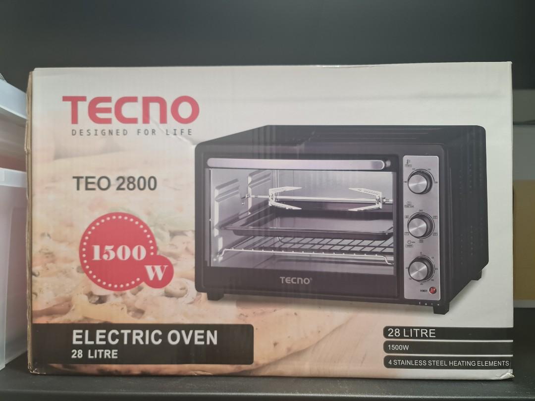 Tecno Electric Oven 28L, TV & Home Appliances, Kitchen Appliances ...