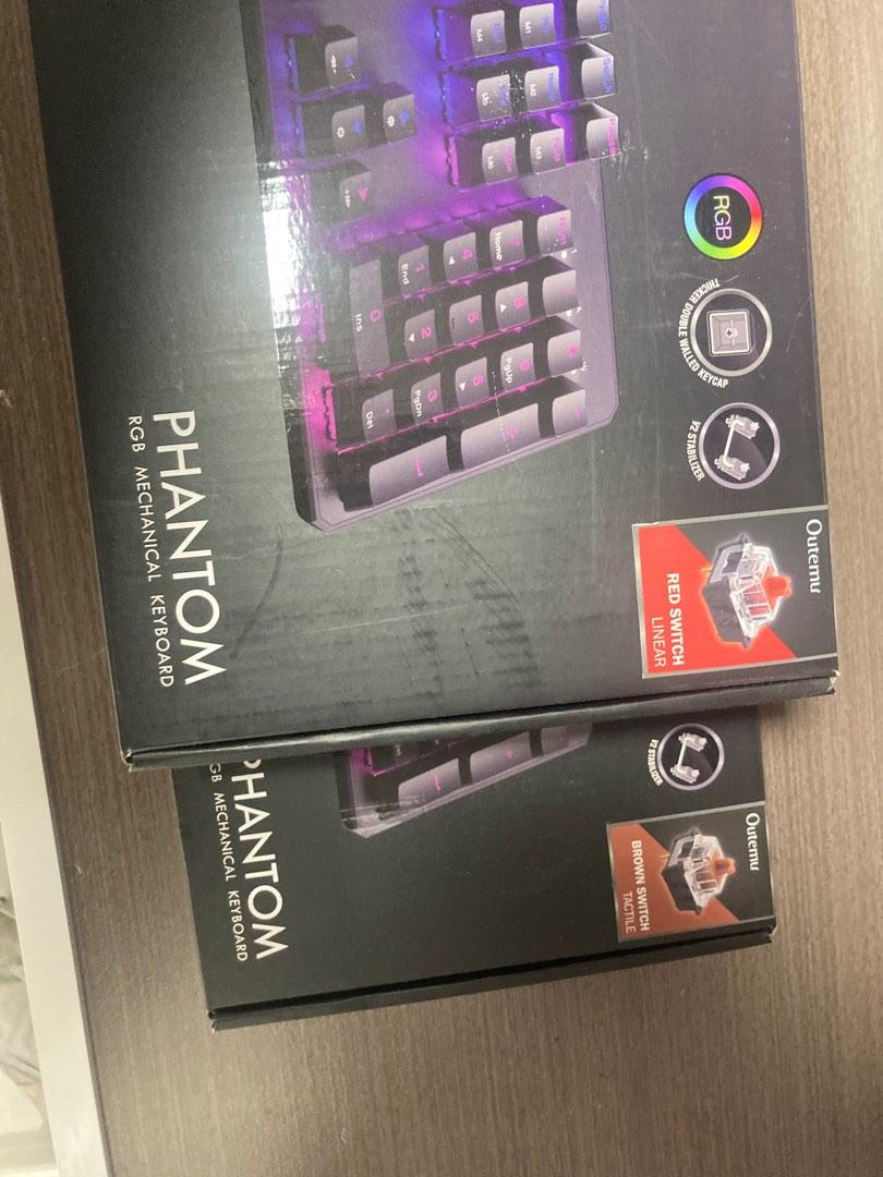 Tecware Phantom RGB Mechanical Keyboard, 電腦＆科技, 電腦周邊及配件, 電腦鍵盤及相關產品 ...