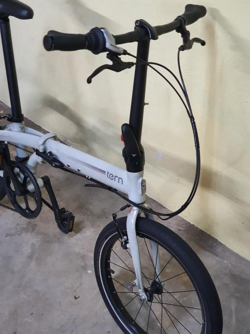 Tern Link C8 (Grey) Folding Bike Shimano 8 Speed, Sports Equipment, Bicycles & Parts, Bicycles ...