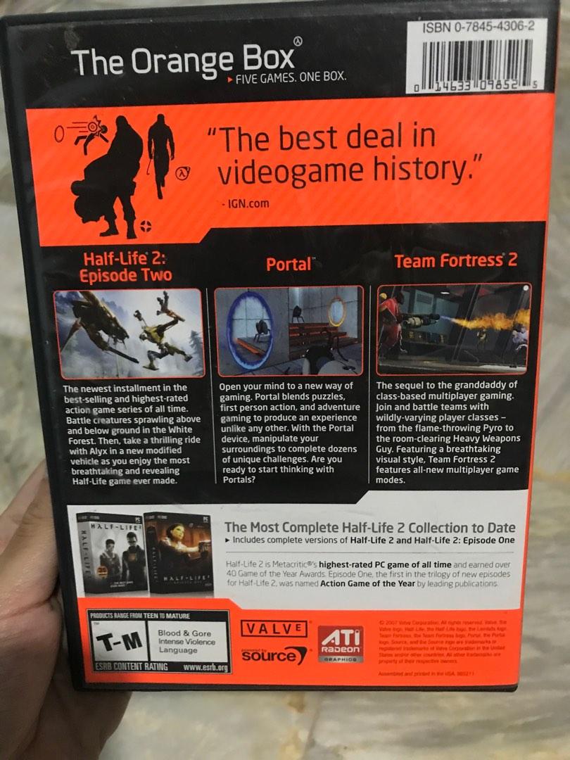 The Orange Box PC game, Video Gaming, Video Games, Others on Carousell