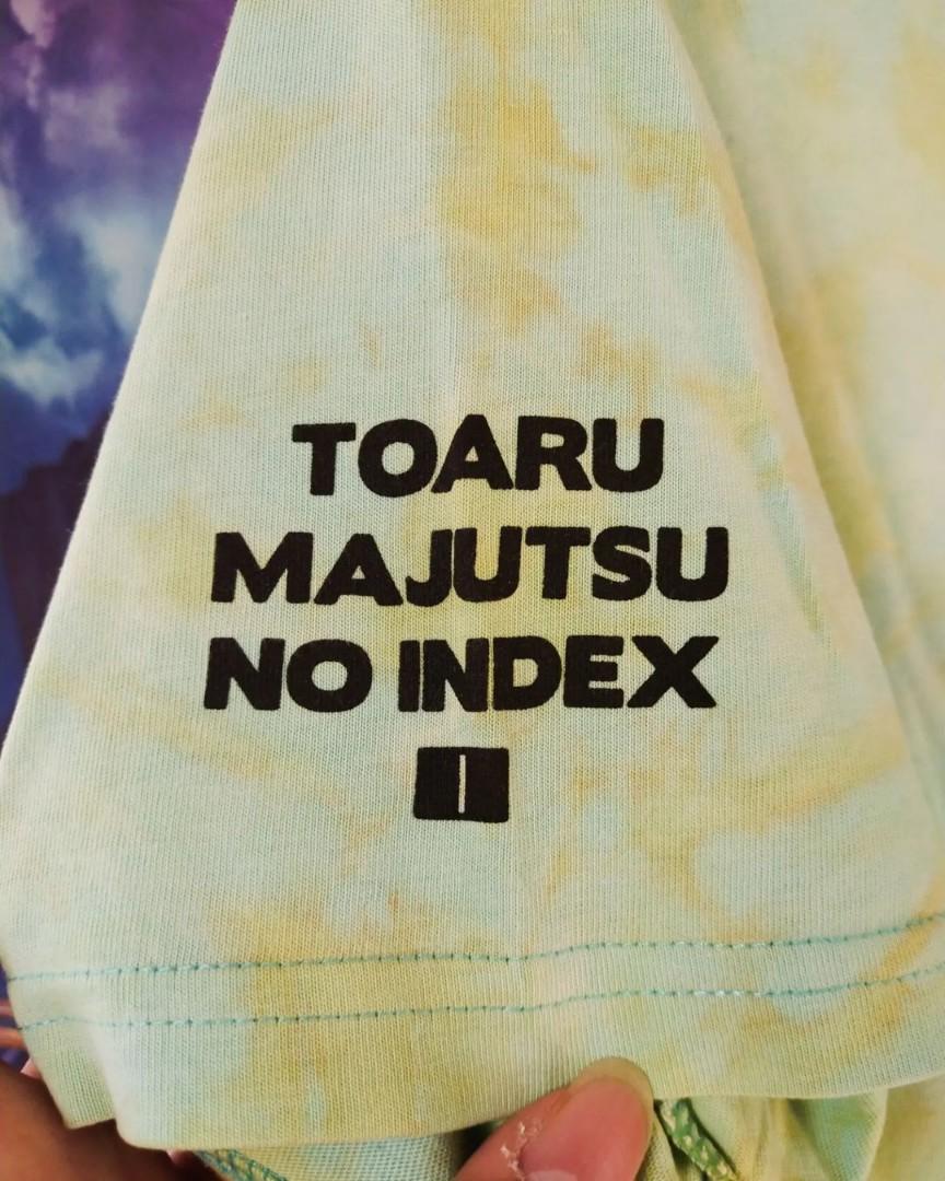 Toaru Majutsu no Index Mikoto Misaka Official Anime Tee Kaos Baju ...
