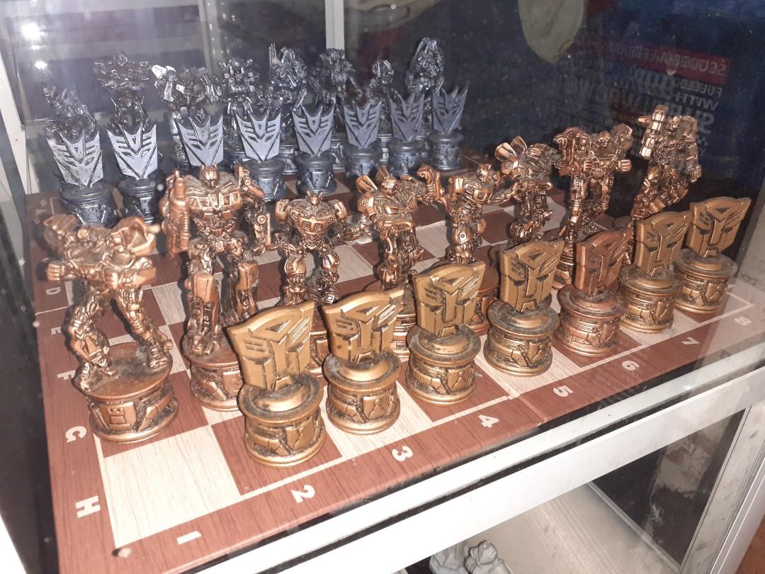Transformer Chess Set, Hobbies & Toys, Toys & Games on Carousell