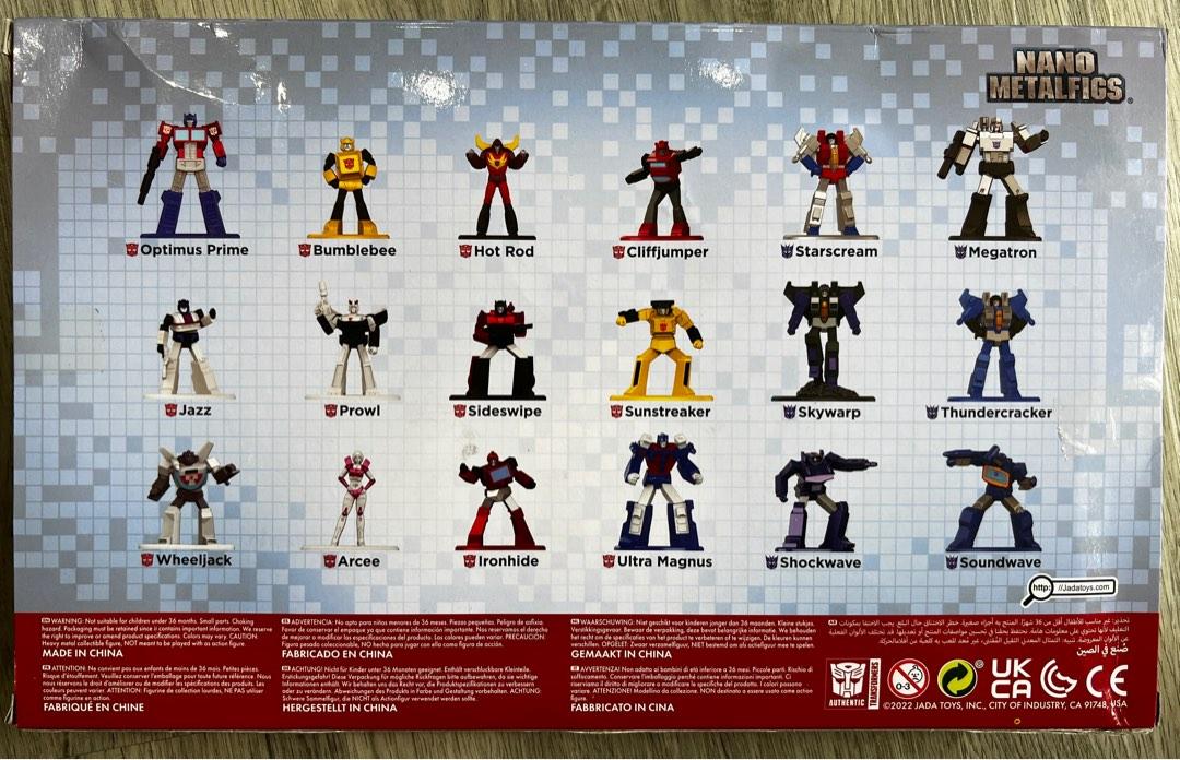 Transformers Jada Nano Metalfigs Series 1 Die Cast Figure, Hobbies ...