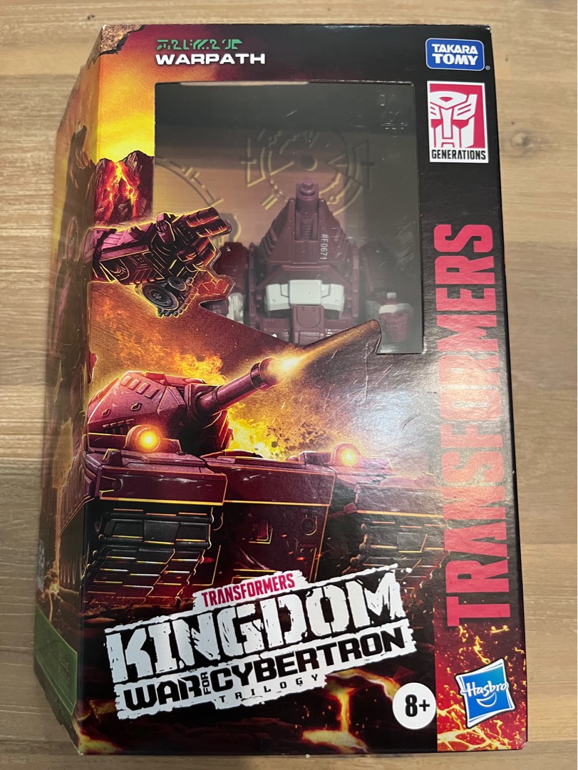 Transformers Kingdom Warpath, Hobbies & Toys, Toys & Games on Carousell