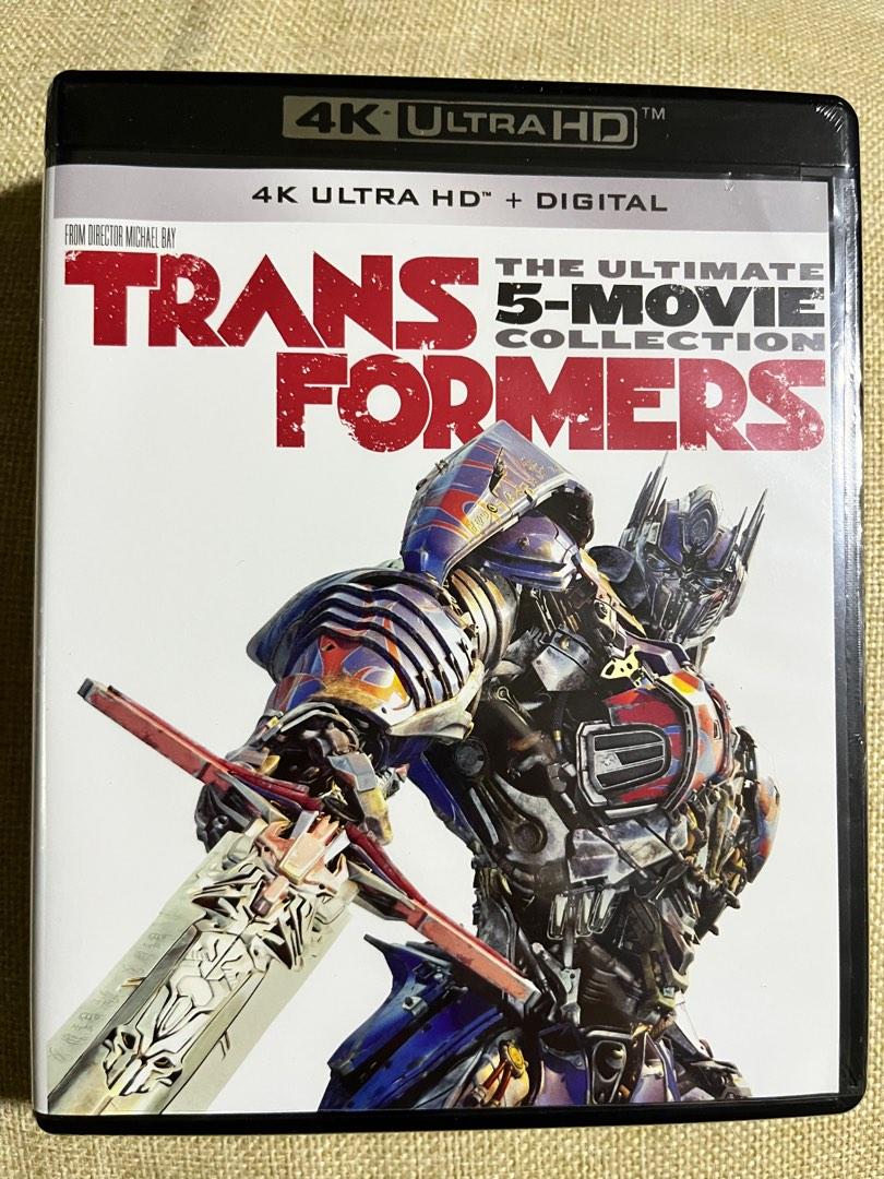 Transformers ultimate 5 movies collection 4K UHD, Hobbies & Toys, Music ...