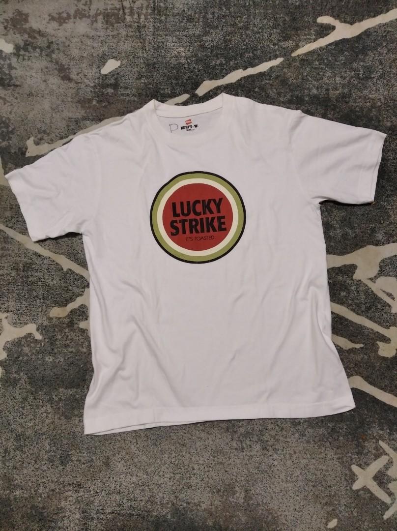 T-shirts lucky strike, Men's Fashion, Tops & Sets, Tshirts & Polo ...