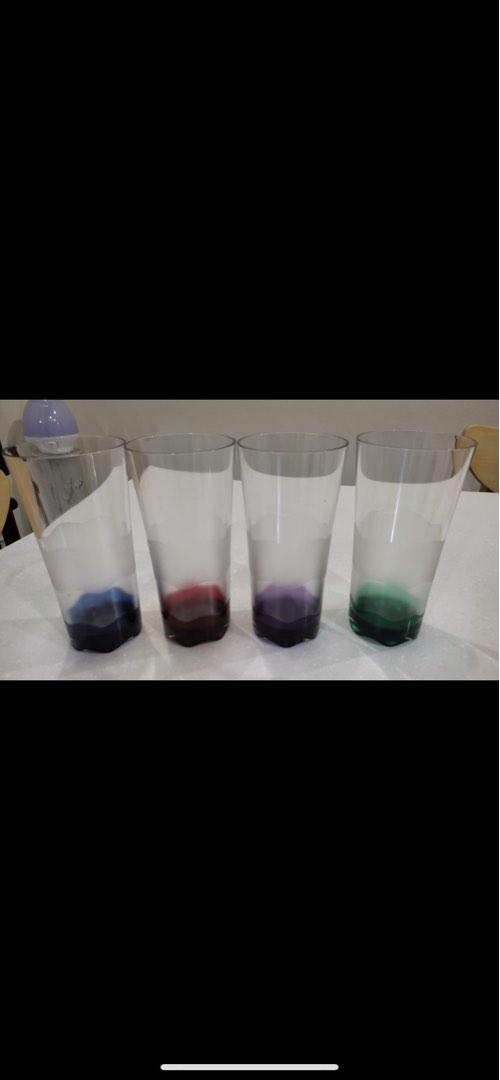 Tupperware high glass(4)limited, Furniture & Home Living, Kitchenware ...