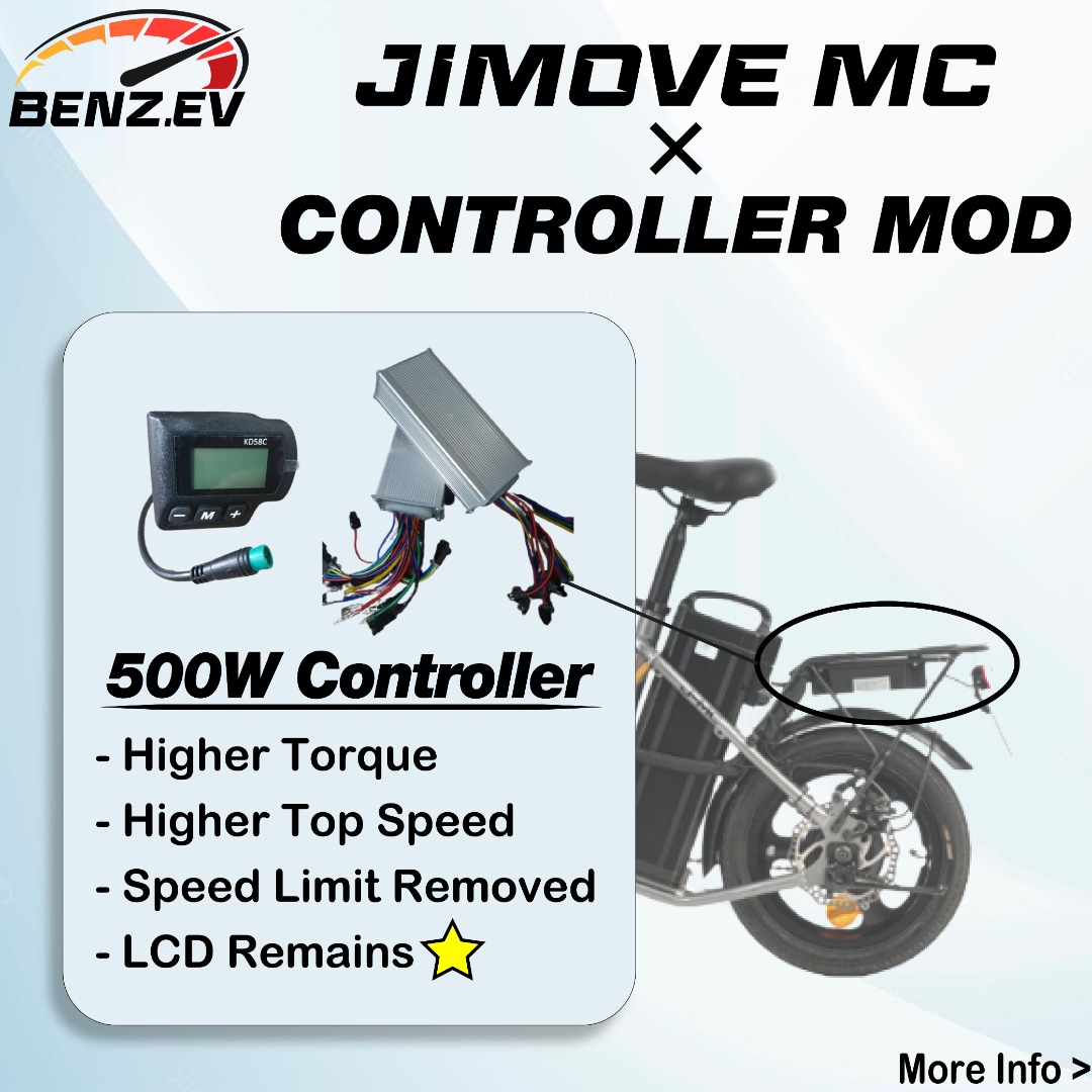 *Upgrade* Ji Move MC V1 V2 Controller & LCD Upgrade, 36V/48V 20A 500W ...
