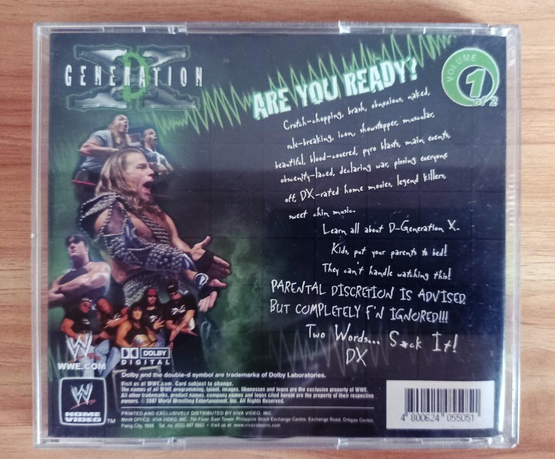 [VCD] WWE DX/PPV VCD Set@P600!!!, Hobbies & Toys, Music & Media, CDs ...